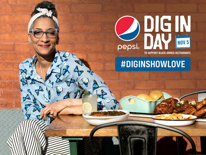 Pepsi® and Chef Carla Hall Announce the Return of Pepsi Dig In Day