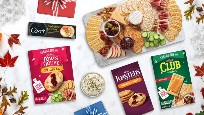Kellogg's Crackers for Holiday Charcuterie Creation