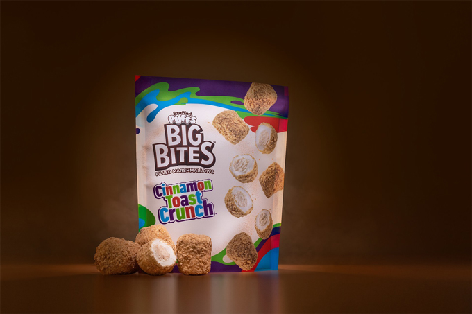 Stuffed Puffs Big Bites Cinnamon Toast Crunch Filled Marshmallows