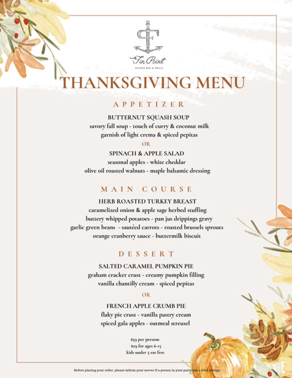 Thanksgiving in Boston 2022: Dinner, Turkey to Go, Restaurant