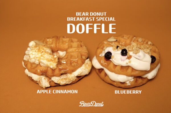 Bear Donut NYC introduces Doffle (Donut + Waffle)