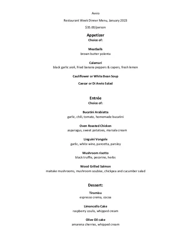 Providence Restaurant Weeks 2023 Rhode Island : Menus, Dates