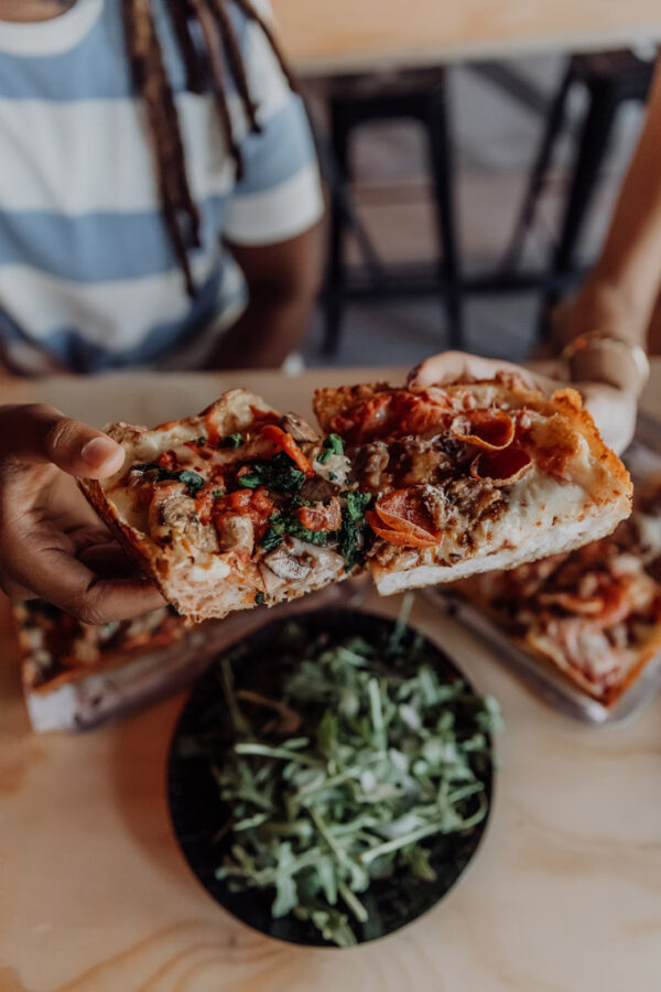 Square Pie City by Chef Jeremiah Bullfrog in Miami Design District