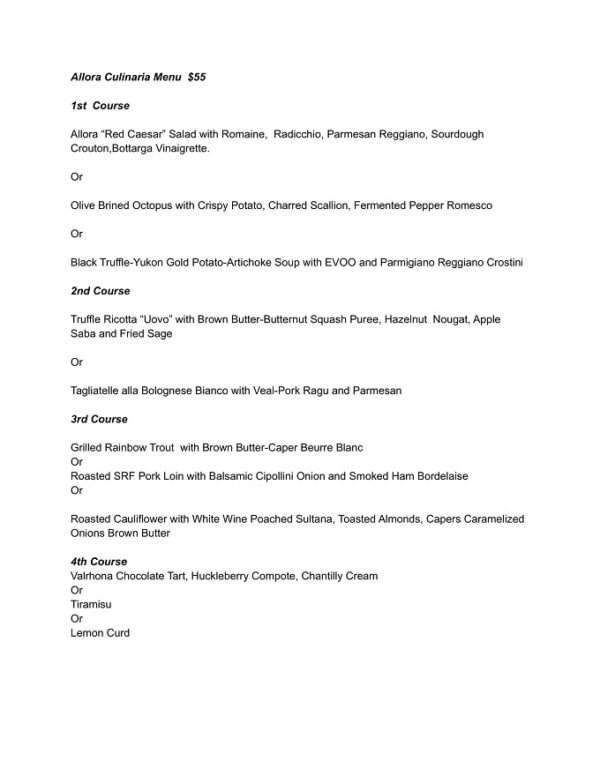 Culinaria San Antonio Restaurants Week 2023 Winter Highlights