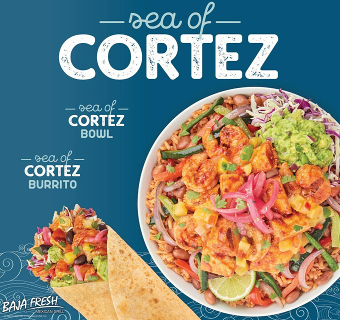 Baja Fresh New Seafood Dishes for a Limited Time