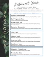 Baltimore Restaurant Week 2023 : Menus, Dates