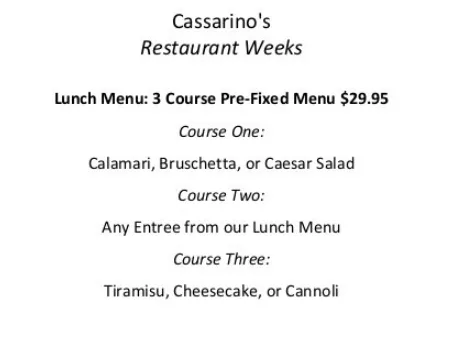 Providence Restaurant Weeks 2023 Rhode Island : Menus, Dates