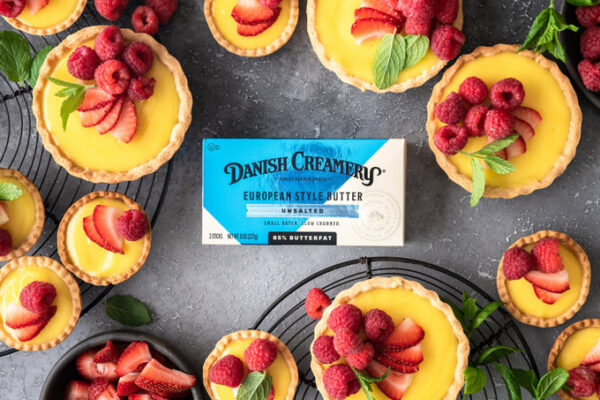 Danish Creamery New Contemporary Look for Premium Butter