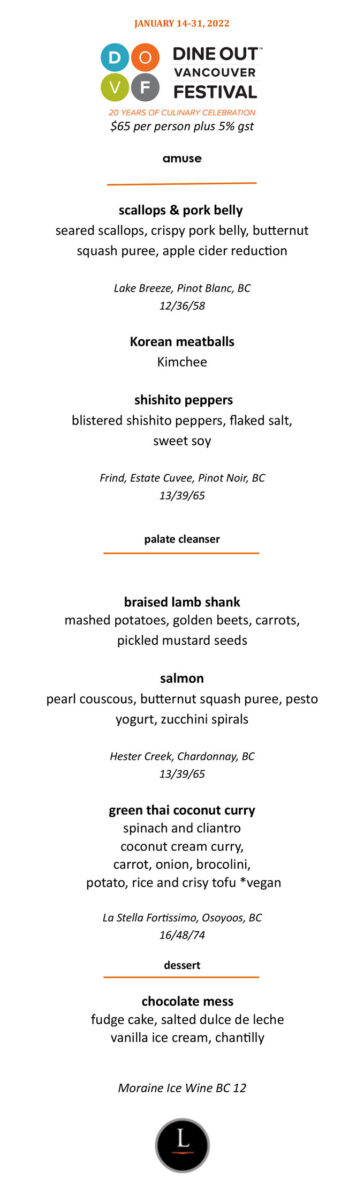 Dine Out Vancouver 2023 BC: Dates, Menus, Restaurants, Offers