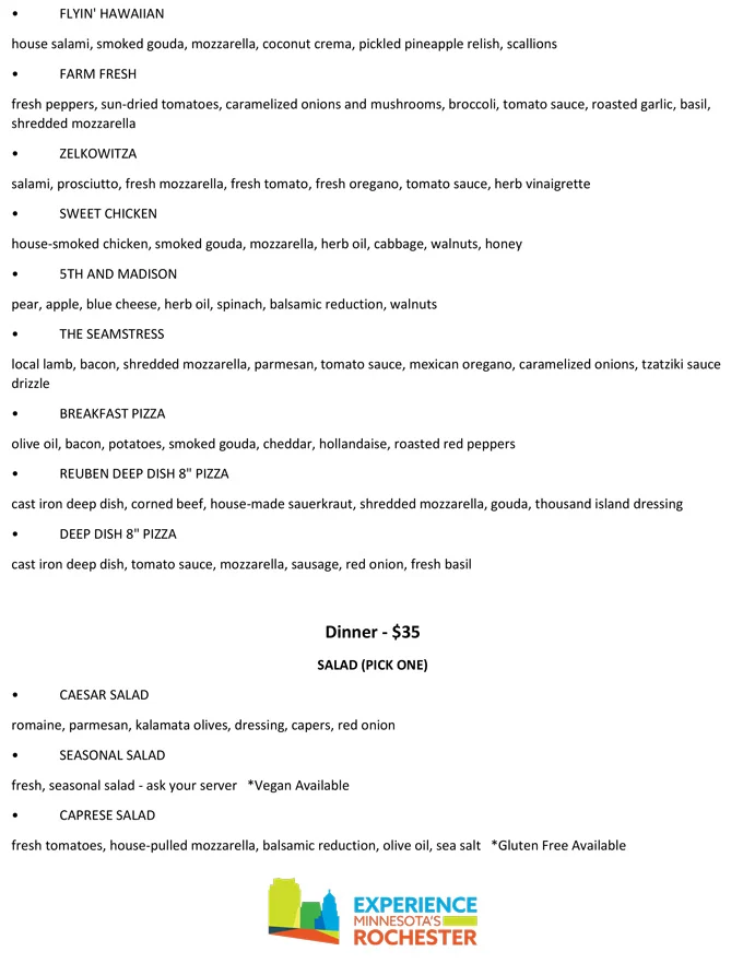 Rochester Restaurant Week 2023 MN: Menu, Highlights