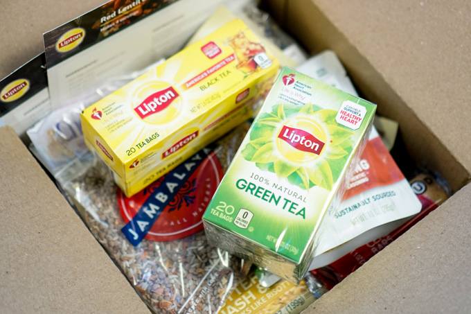 Lipton Tea Partnership with Full Cart