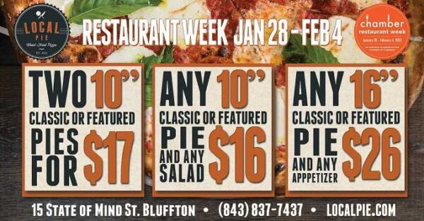 Hilton Head Island Restaurant Week 2023 : Menus, Dates