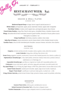 Baltimore Restaurant Week 2023 : Menus, Dates