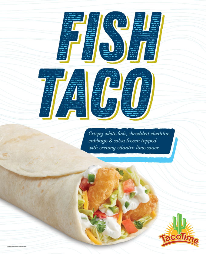 TacoTime Fish Taco Returns for Limited Time
