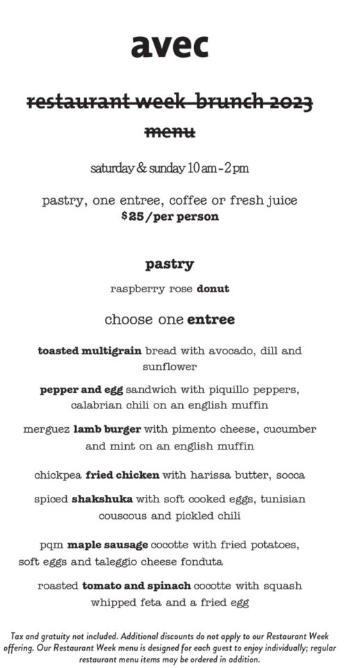 Chicago Restaurant Week 2023 : Menus, Dates, Highlights