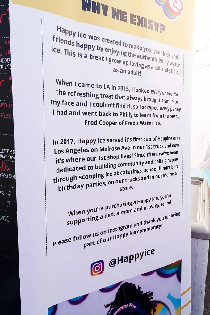 Happy Ice Los Angeles - Authentic Philadelphia Water Ice