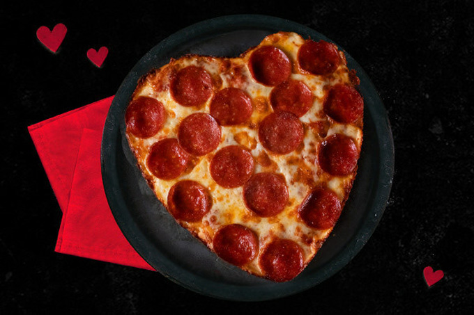 Fall in Love with the Heart-Shaped Pizza from Jet's Pizza