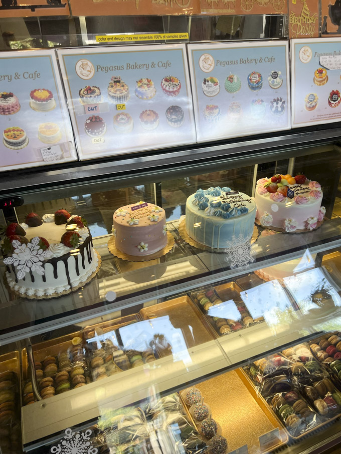 Pegasus Bakery & Cafe in Sacramento CA - HK-style/Asian bakery