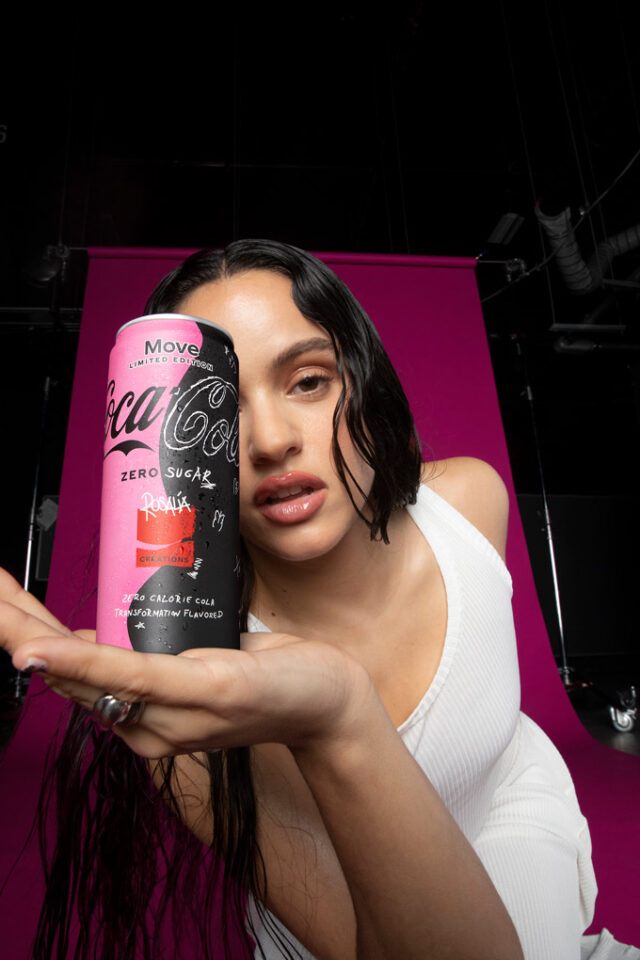 Limited-Edition Coke Creation with Rosalía
