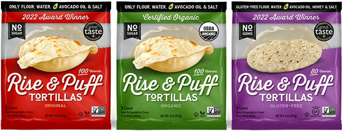 Rise & Puff Launches Line Of Real Tortillas That Puff
