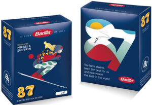 Barilla Honors Mikaela Shiffrin with Limited-Edition Pasta Pack