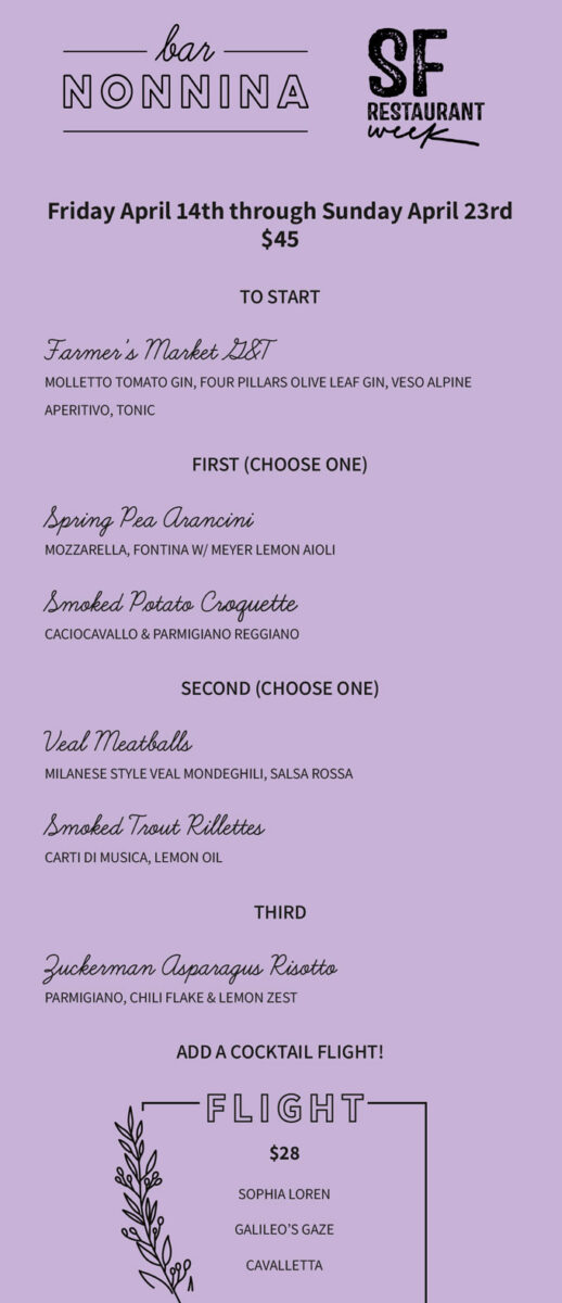 San Francisco Restaurant Week 2023: Menus, Dates