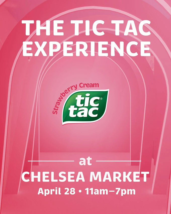 Tic Tac Strawberry & Cream Flavor *New*