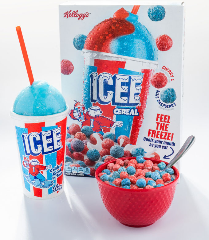 The ICEE Company and Kellogg's Launch Cooling ICEE Cereal