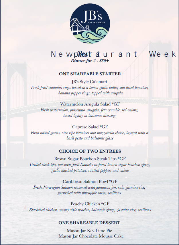 Newport Restaurant Week 2023 Rhode Island: Menus, Dates