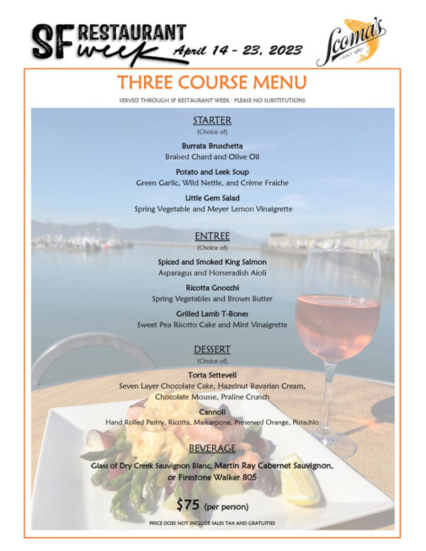 San Francisco Restaurant Week 2023: Menus, Dates