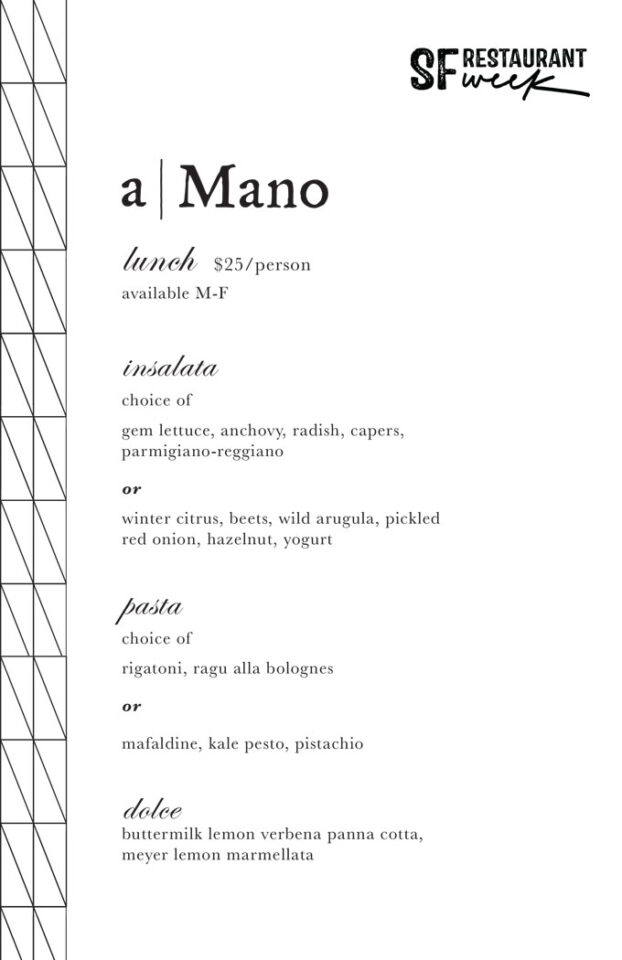 San Francisco Restaurant Week 2023: Menus, Dates