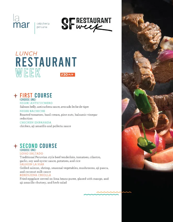 San Francisco Restaurant Week 2023: Menus, Dates