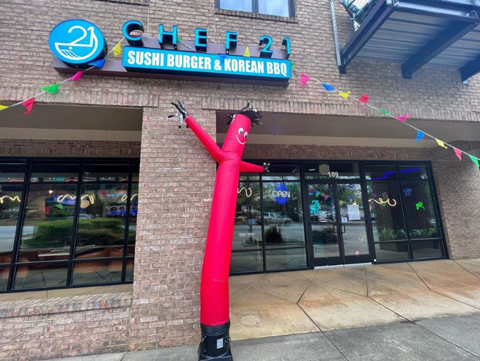 Chef 21 Sushi Burger + Korean BBQ Concept and Tea House Open in ...