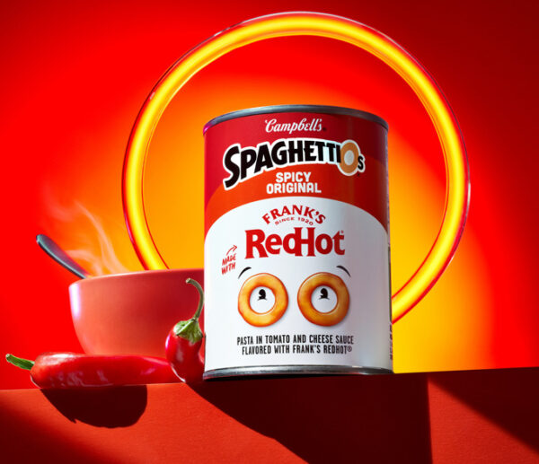 SpaghettiOs New Spicy Original Flavor Featuring Frank's RedHot