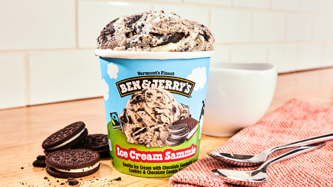 Ben & Jerry Ice Cream Sammie *New Flavor*