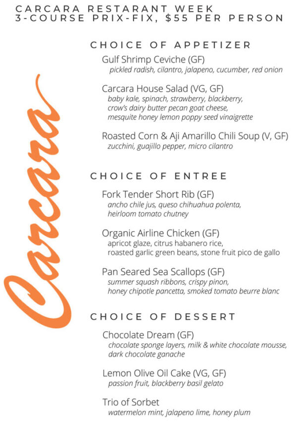 Arizona Restaurant Week 2023 - Spring Edition: Menus, Dates