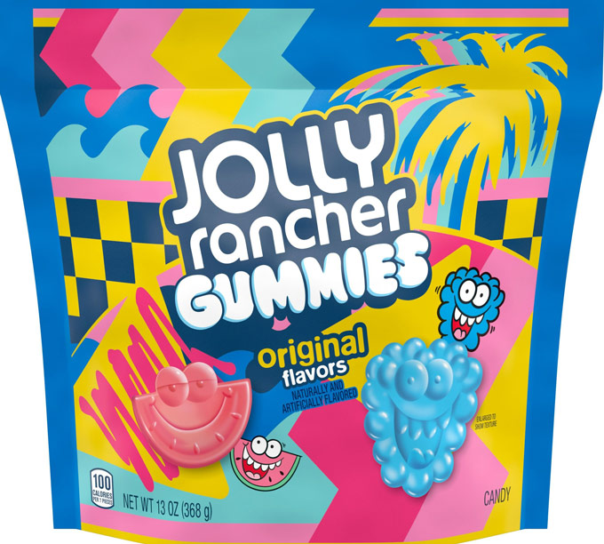 Jolly Rancher Gummies Bold New Street Art-Inspired Packaging