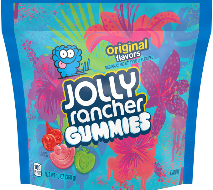 Jolly Rancher Gummies Bold New Street Art-Inspired Packaging