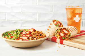 Tim Hortons BBQ Crispy Chicken - New Loaded Bowl and Wrap