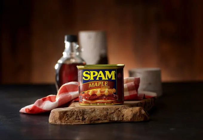 Sweet and Savory New SPAM Maple Flavored