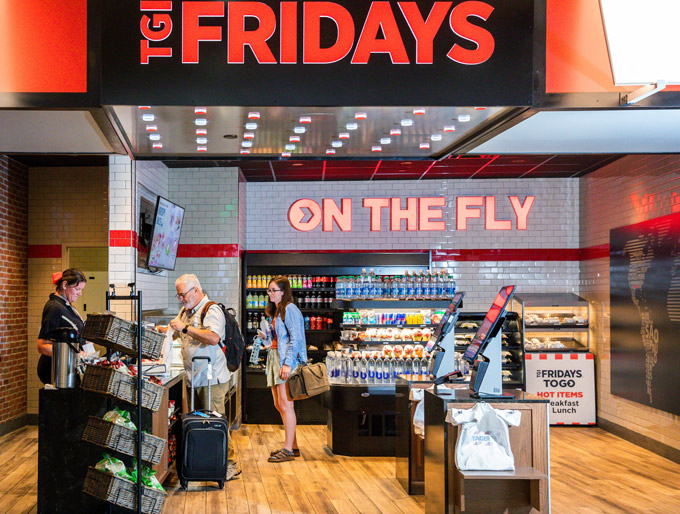 TGI Fridays Dallas Fort Worth Newly Renovated Restaurant