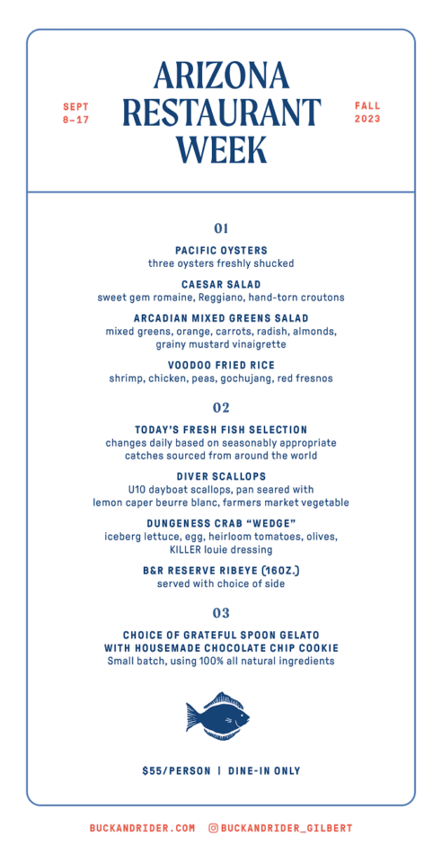 Arizona Restaurant Week 2023: Menus, Dates