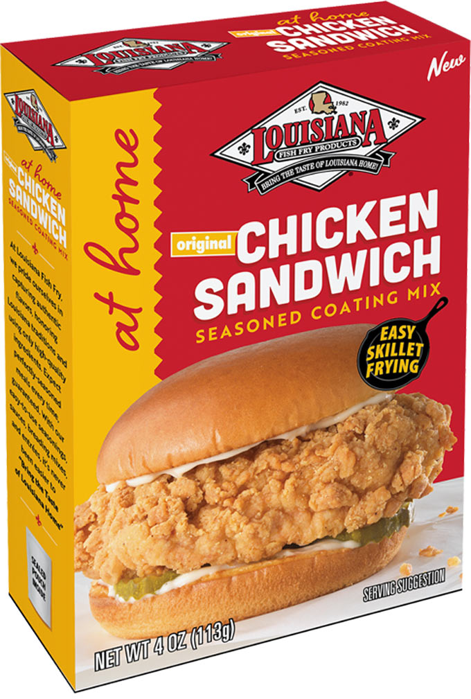 Louisiana Fish Fry Products At Home Chicken Line Now in Walmart