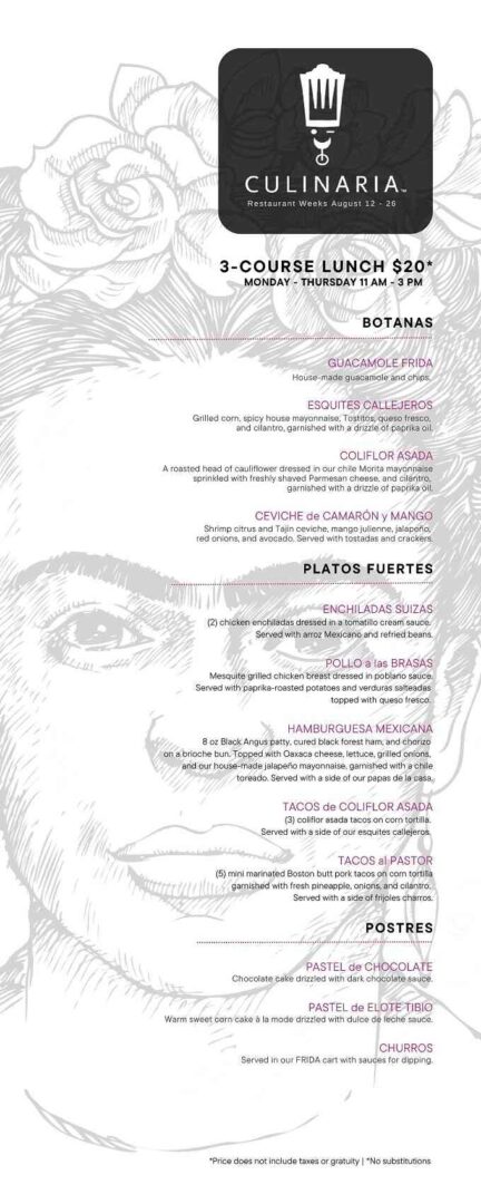 Culinaria San Antonio Restaurant Week 2023 Summer Highlights