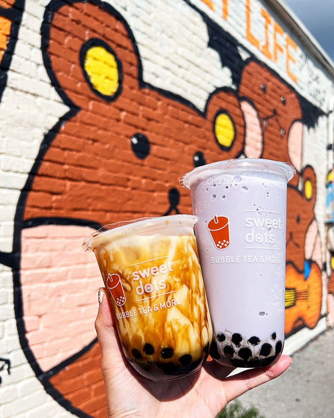 Sweet Dots Nashville - Hip, local boba shop - Foodgressing