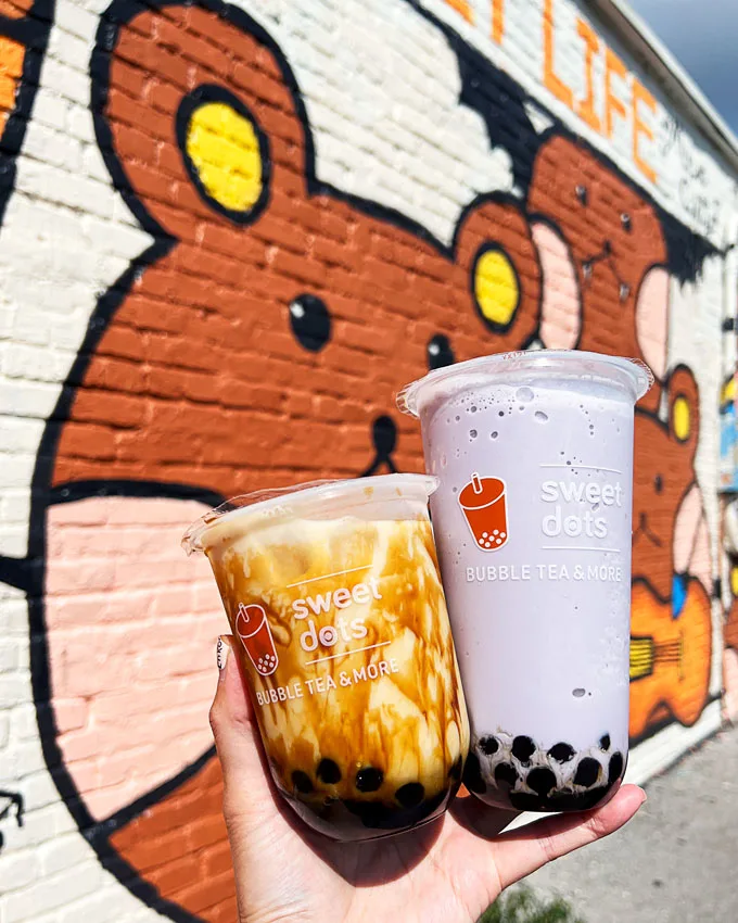 Sweet Dots Nashville - Hip, local boba shop - Foodgressing