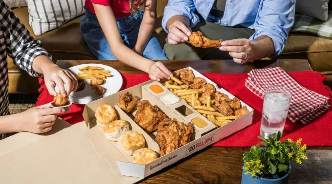 KFC USA new $20 Fill Up Box or 10-piece nuggets for just $5