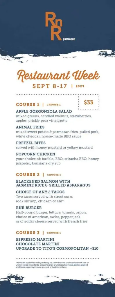 Arizona Restaurant Week 2023: Menus, Dates