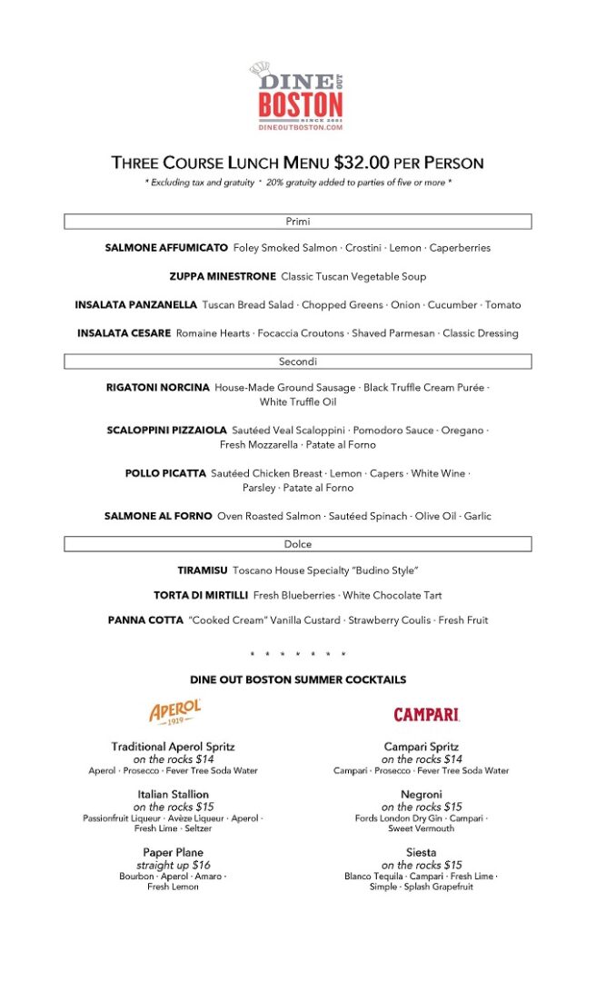 Dine Out Boston 2023: Menus, Dates, Highlights