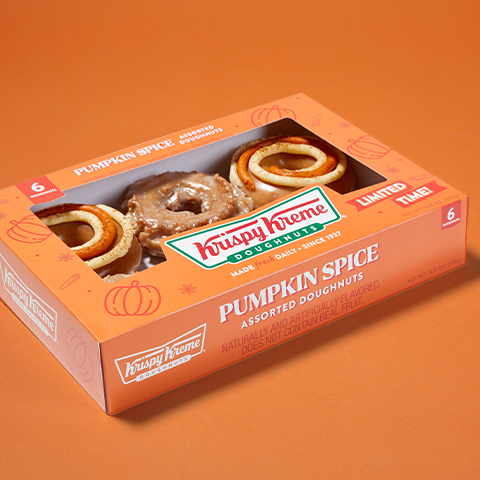 Krispy Kreme Pumpkin Spice + Fall Drinks Lineup 2023 - Foodgressing